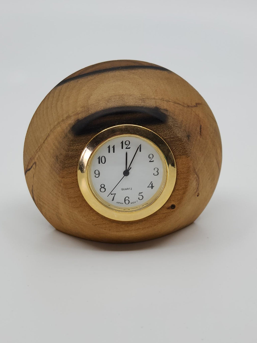 Round Timber Clock